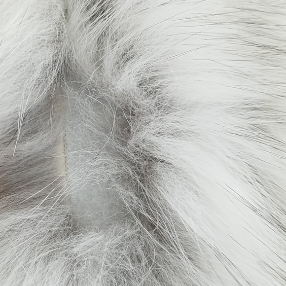 Jackets & Coats | Vintage Blue Fox Fur Large | Poshmark